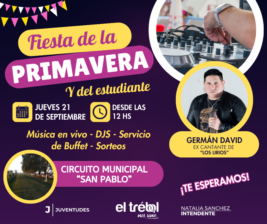 PRIMAVERA INSTAGRAM (Post para Facebook) | Municipalidad de El Trébol